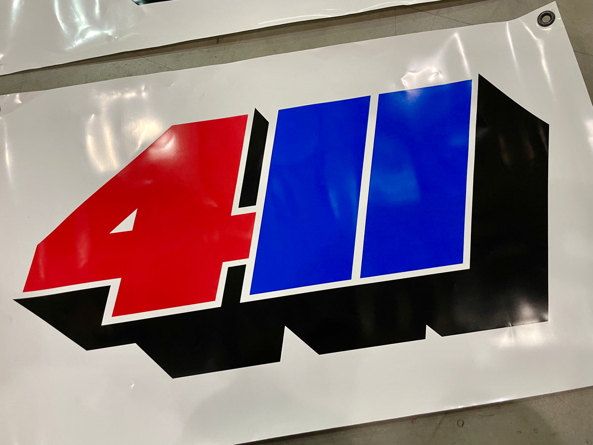 2 Pack - Original 1990’s 411 Video Magazine Banners – Skateboarding ...