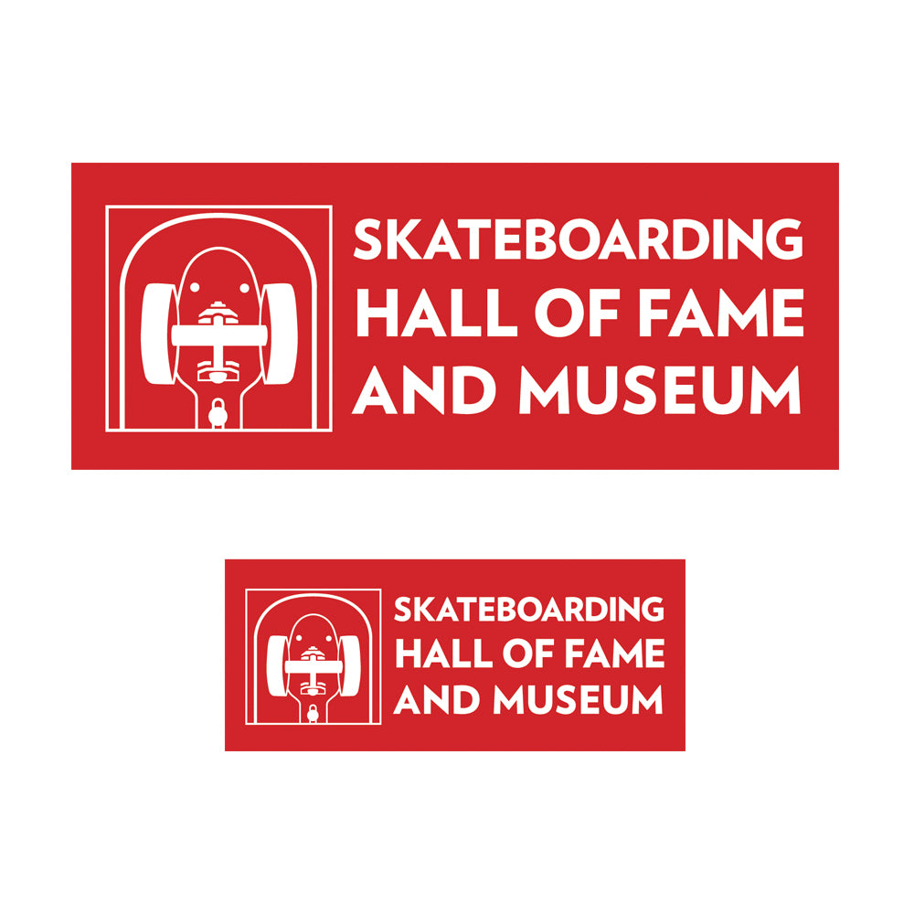 Sticker – Skateboarding Hall of Fame